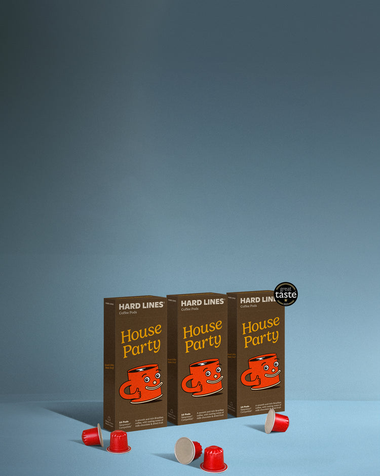 Coffee Subscriptions, Coffee Pods and Equipment | Hard Lines Coffee